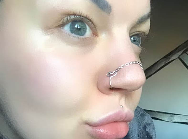 Fake nose chain with cuffs – Ritual Jewellery Company