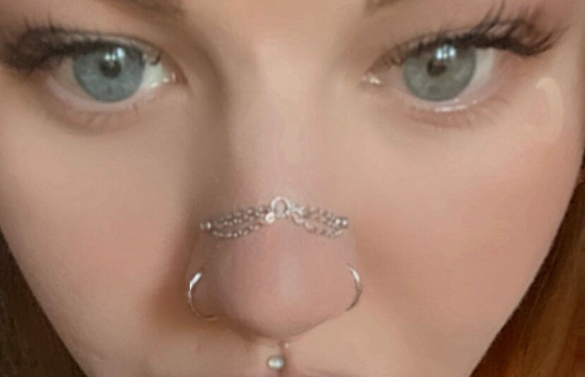 Triple Hanging nose chain – Ritual Jewellery Company
